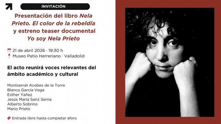 Presentación del libro Nela Prieto. El color de la rebeldía y estreno ...
