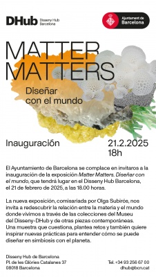 Matter Matters, Exposición, Diseño, feb 2025 | ARTEINFORMADO